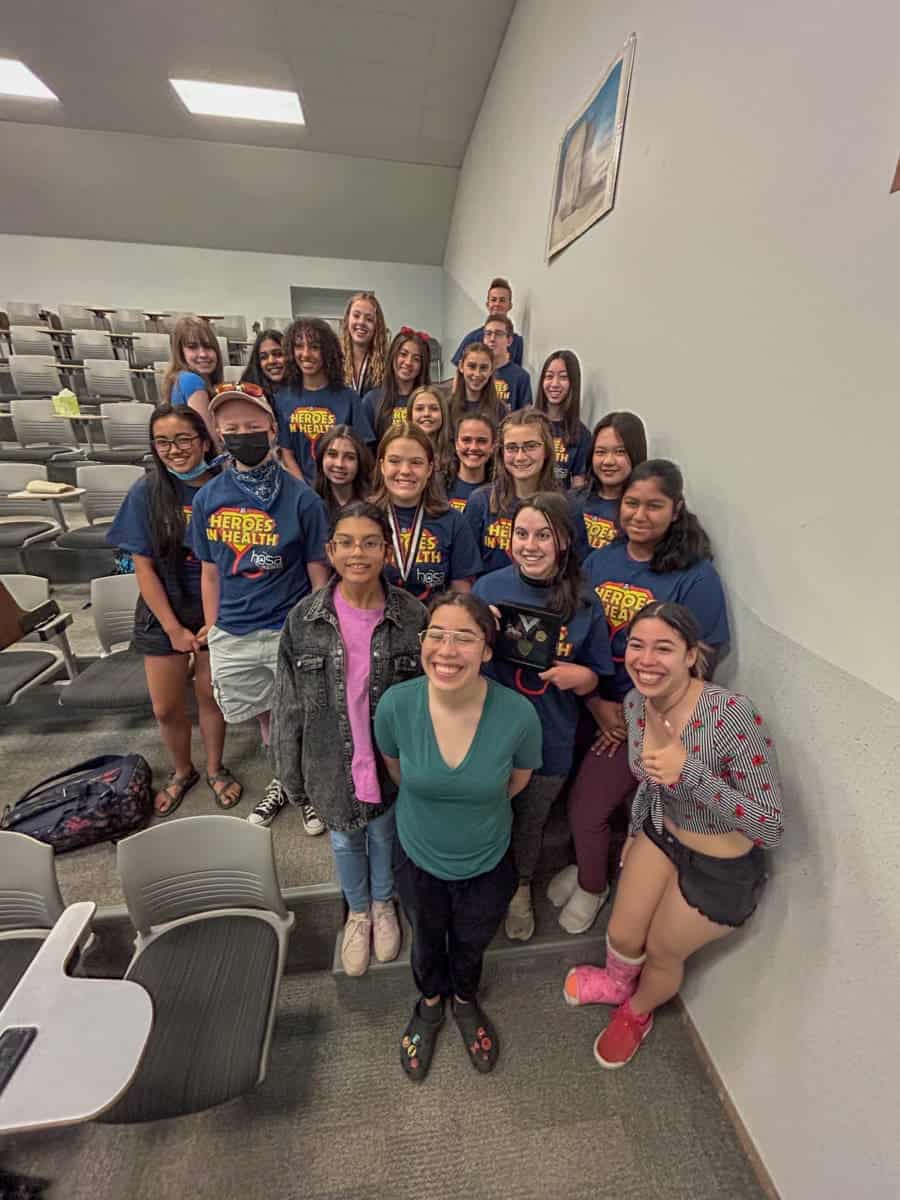 HOSA Club Quadruples in Second Year, Takes Top Spots at State ...